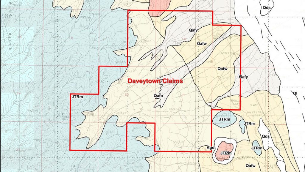 Daveytown Project - GeoGRAFX Consulting - Geological & Mining Consultants